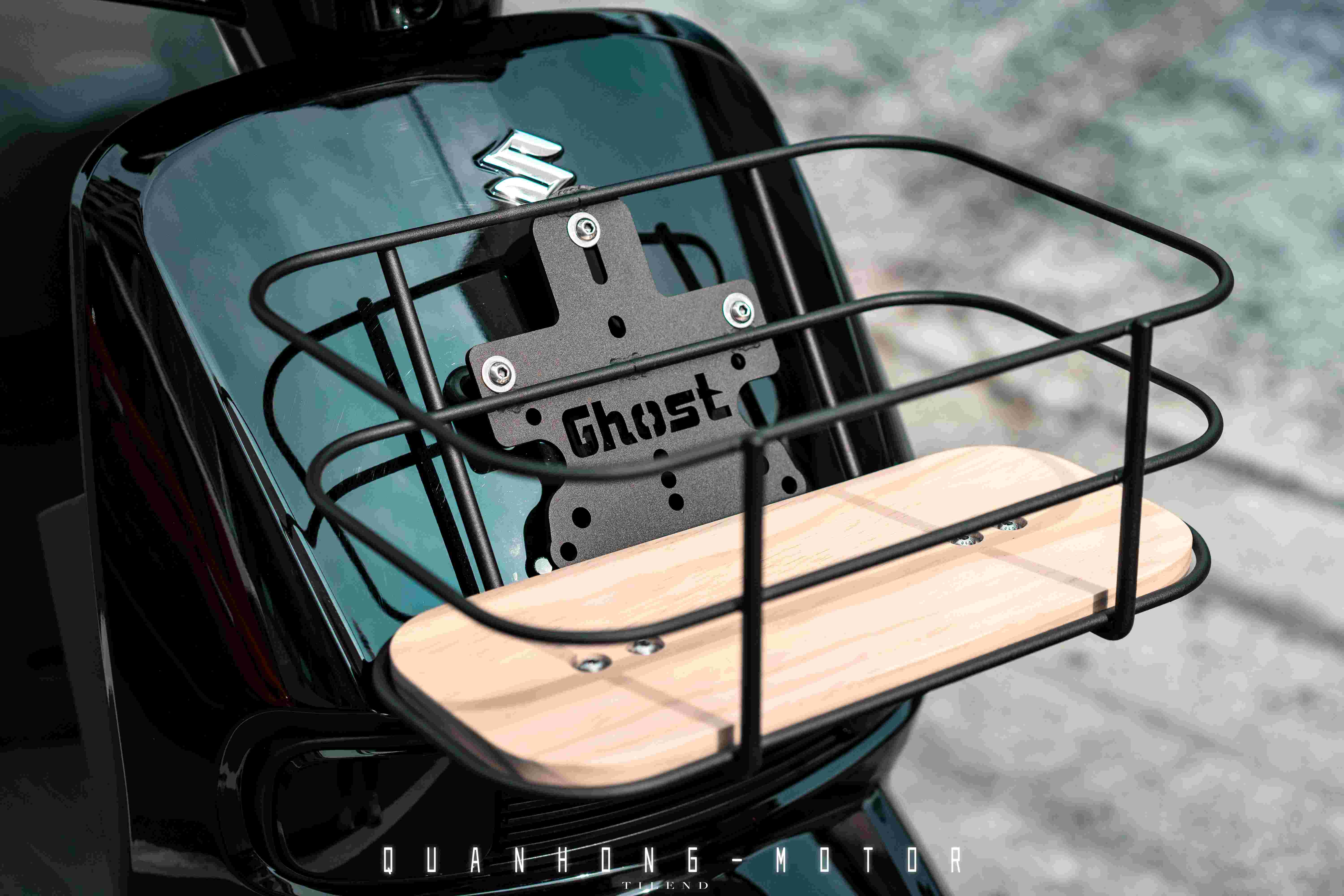 【阿鴻部品】SUZIKI SUI GHOST 文青金屬菜籃 內鐵支架